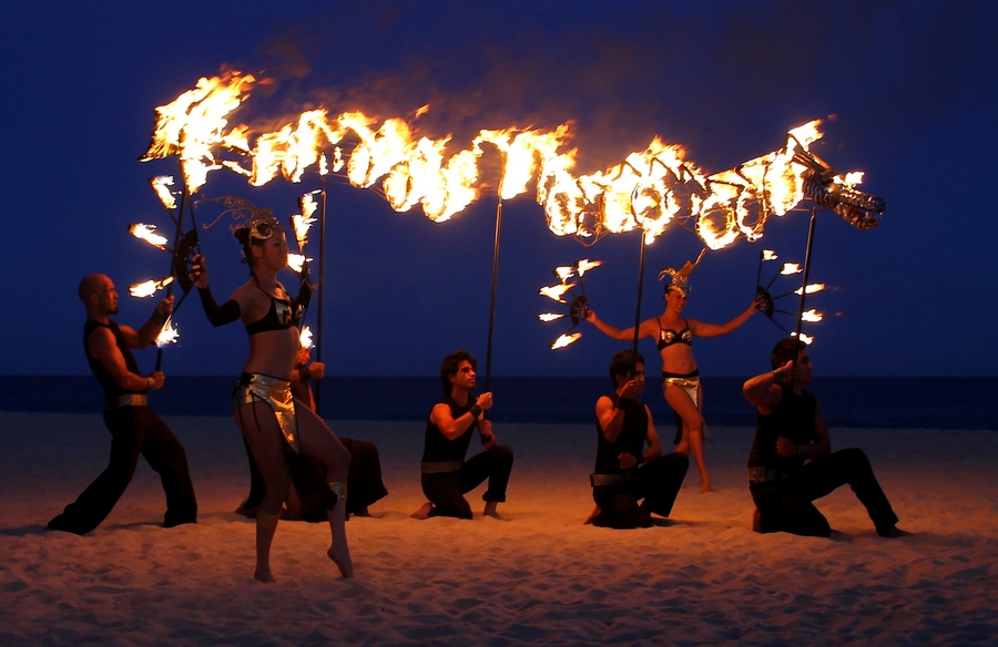 Fire Dancers