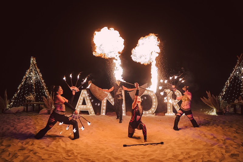Fire Dancers